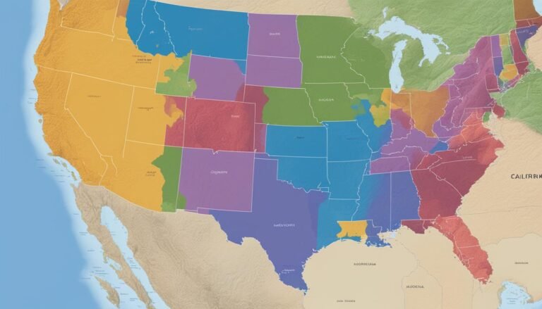 Political Map Of California: Detailed Overview