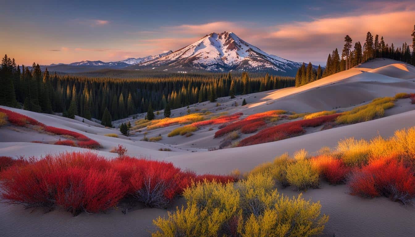 Explore Painted Dunes Lassen Volcanic National Park