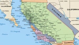 Political Map Of California: Detailed Overview