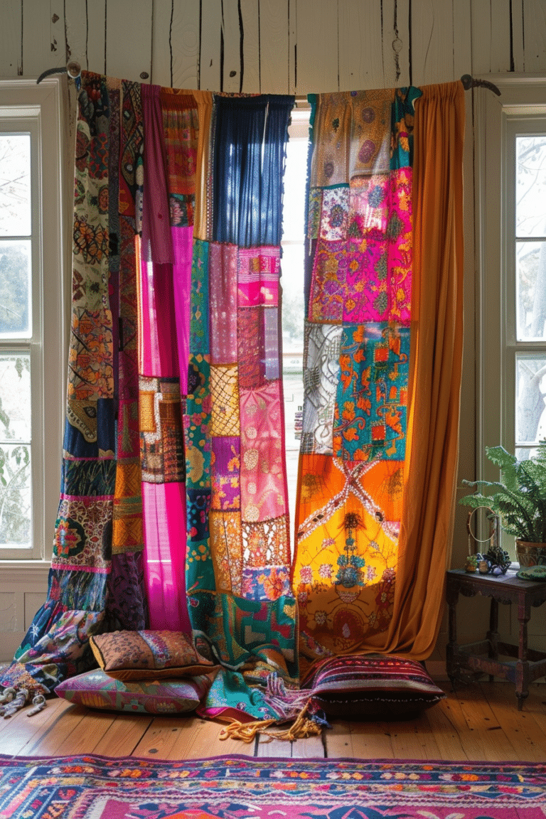 29 Boho Bedroom Curtain Ideas To Elevate Your Space With Effortless ...