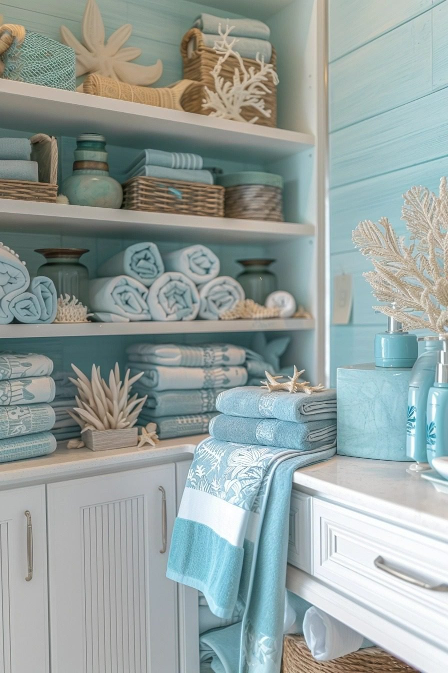29 Coastal Theme Bathroom Decor Ideas - Learn California