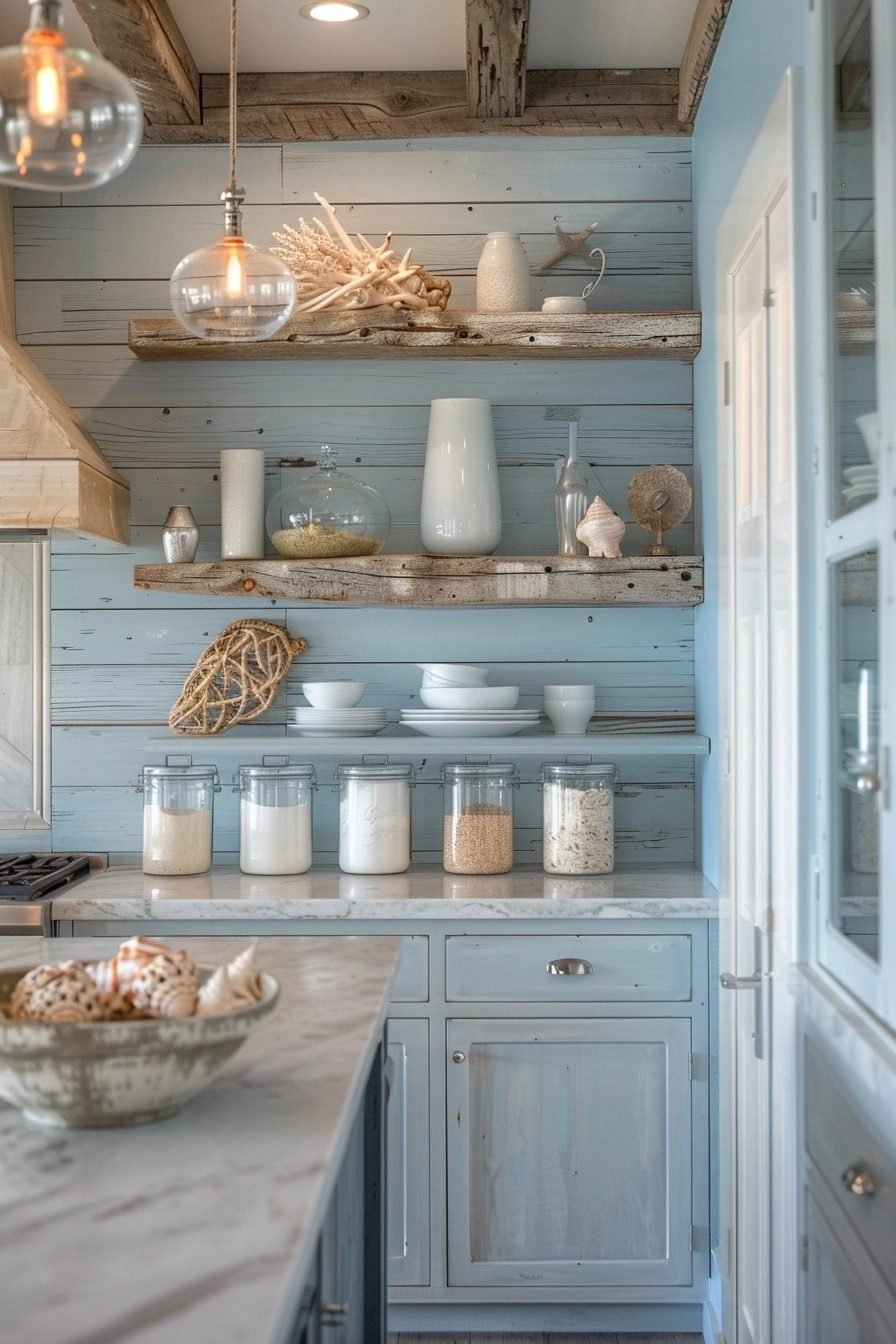 29 Coastal Kitchen Decor Ideas To Bring The Beach To Your Home - Learn ...