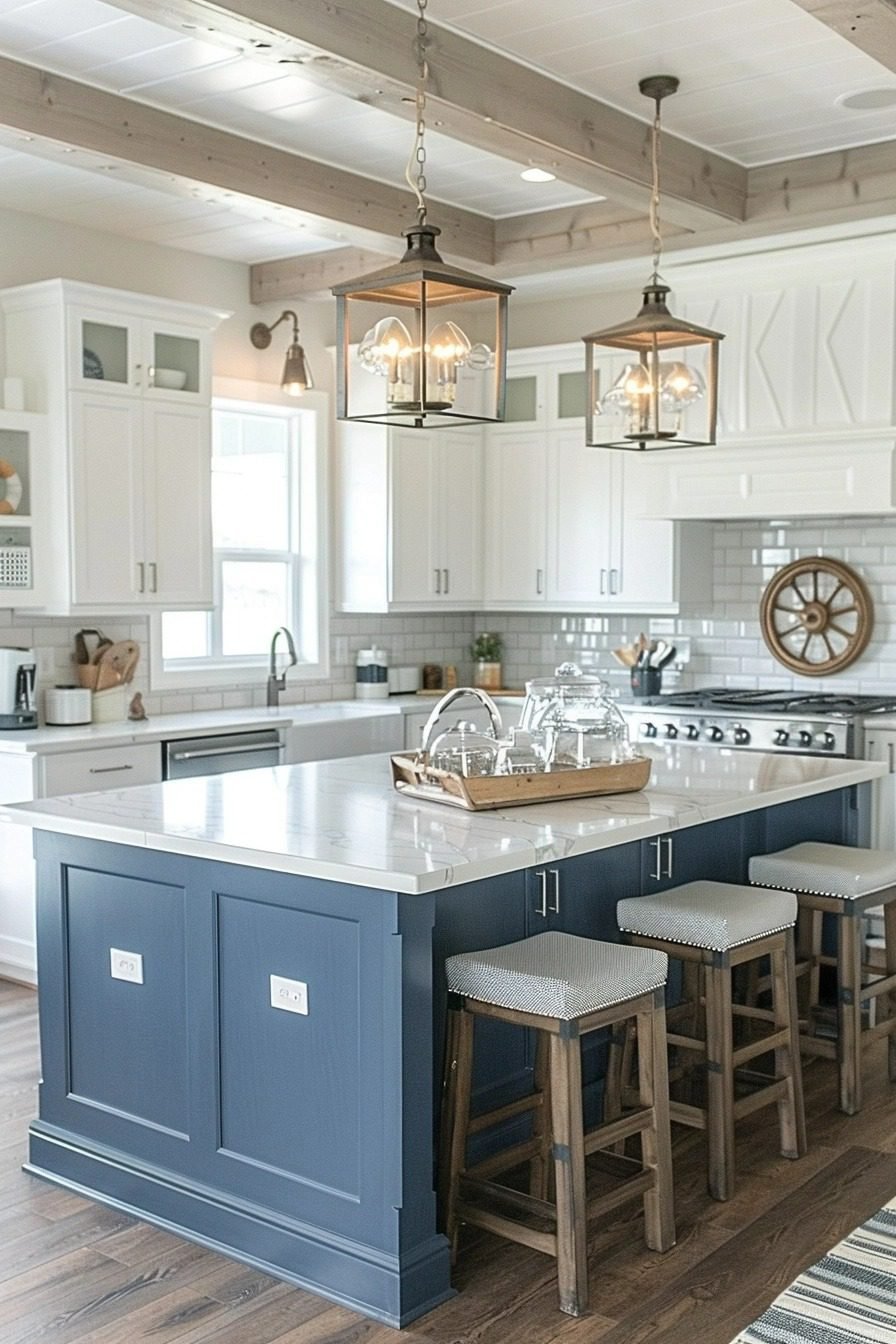 29 Coastal Kitchen Decor Ideas To Bring The Beach To Your Home - Learn ...