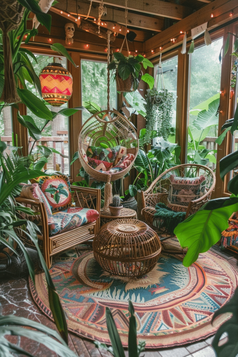 29 Boho Sunroom Ideas To Infuse Your Space With Relaxing Vibes - Learn ...