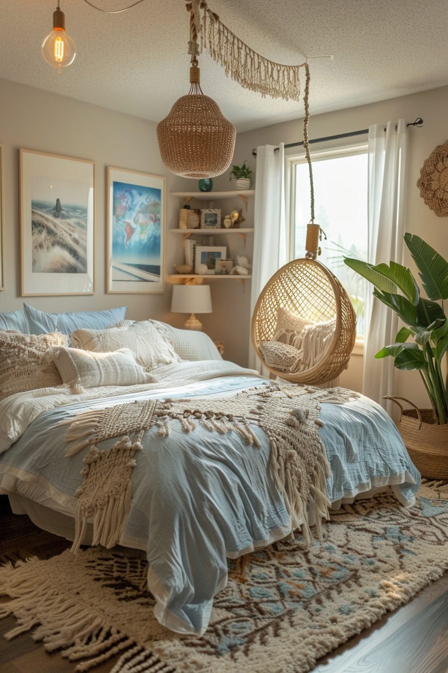 29 Boho Bedrooms With High Ceilings For A Dreamy Atmosphere - Learn ...