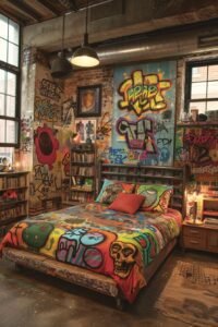 29 Street Style Bedroom Ideas For A Cool Urban Vibe - Learn California