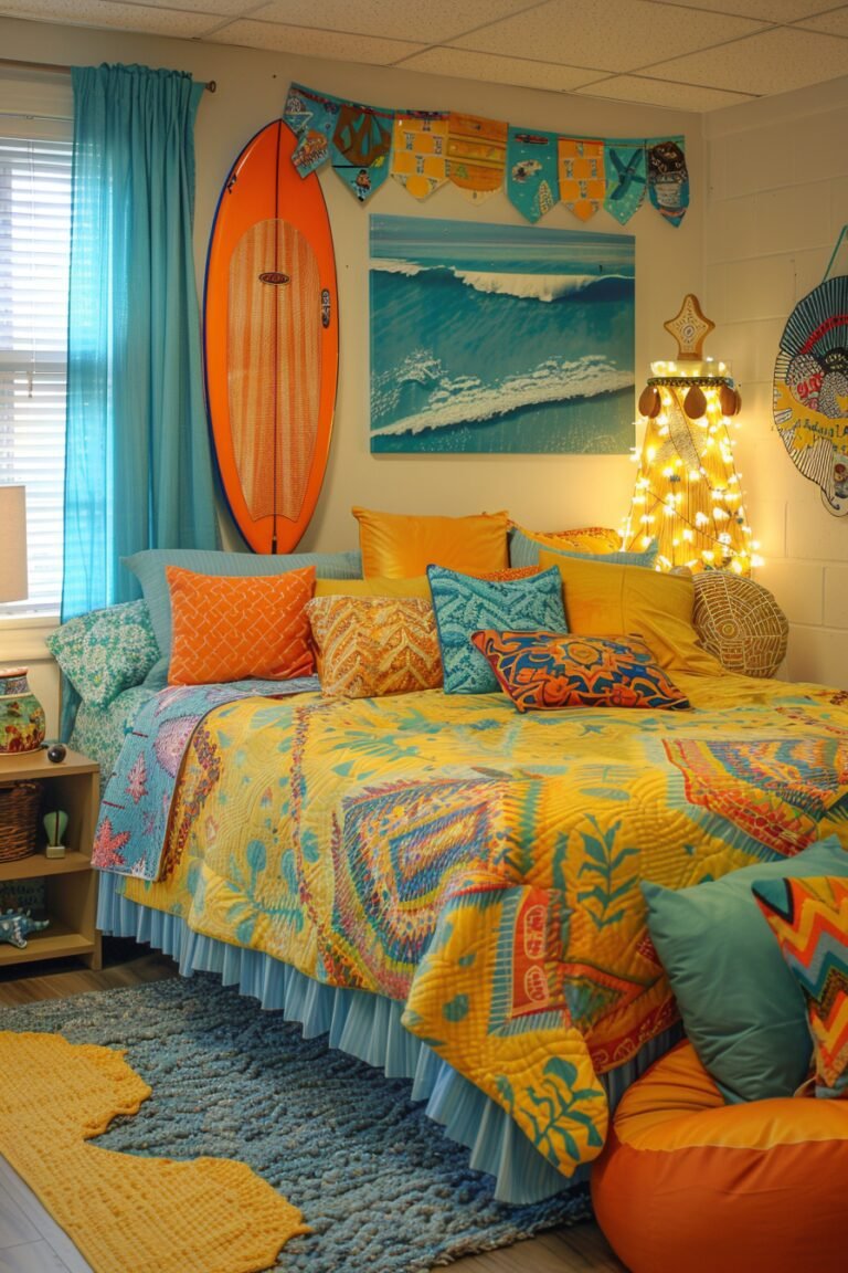 29 Coastal Dorm Room Ideas To Refresh Your College Space - Learn California