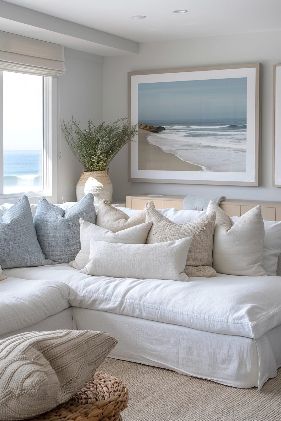 29 Beach Decor Living Room Ideas For A Coastal Vibe - Learn California