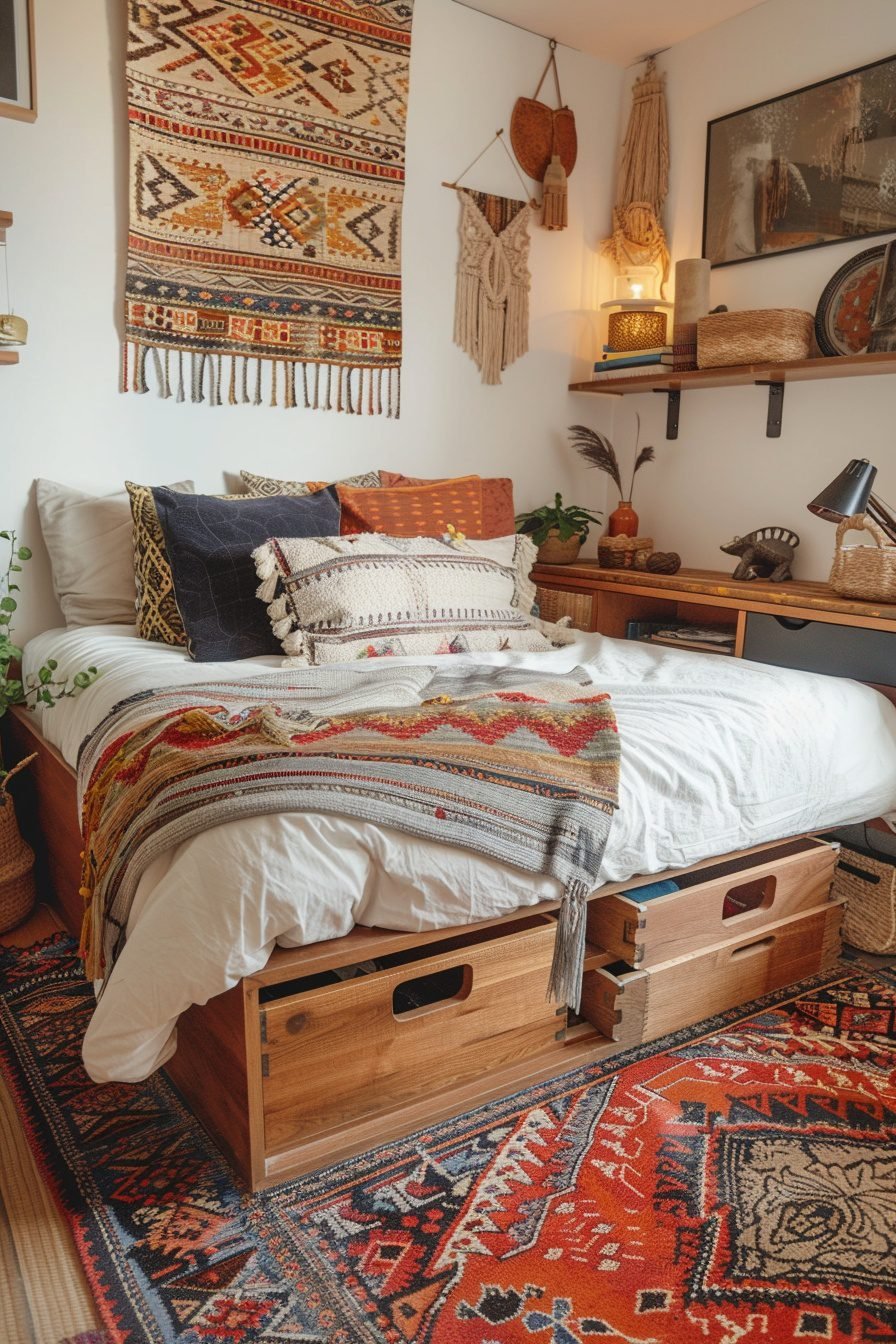 29 Boho Ideas For Small Bedrooms Ideas For Cozy Living - Learn California