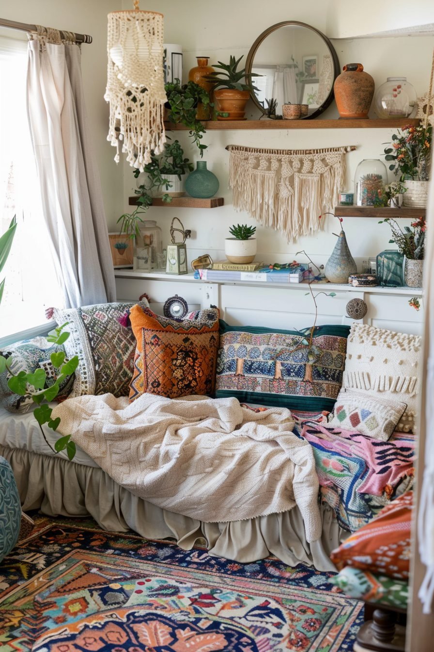 29 Boho Ideas For Small Bedrooms Ideas For Cozy Living - Learn California