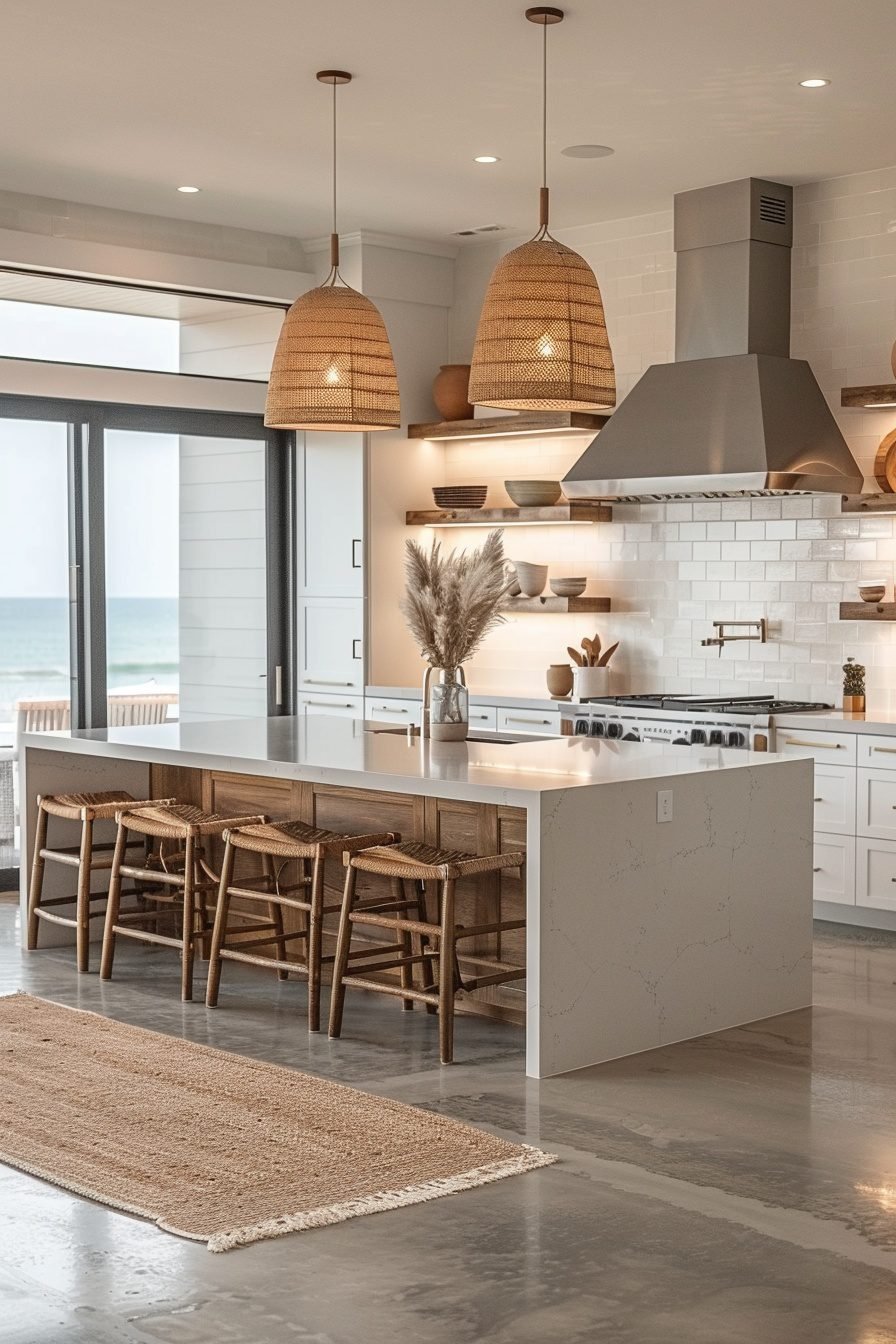 29 Coastal Kitchen Ideas To Bring Seaside Charm Into Your Cooking Space ...