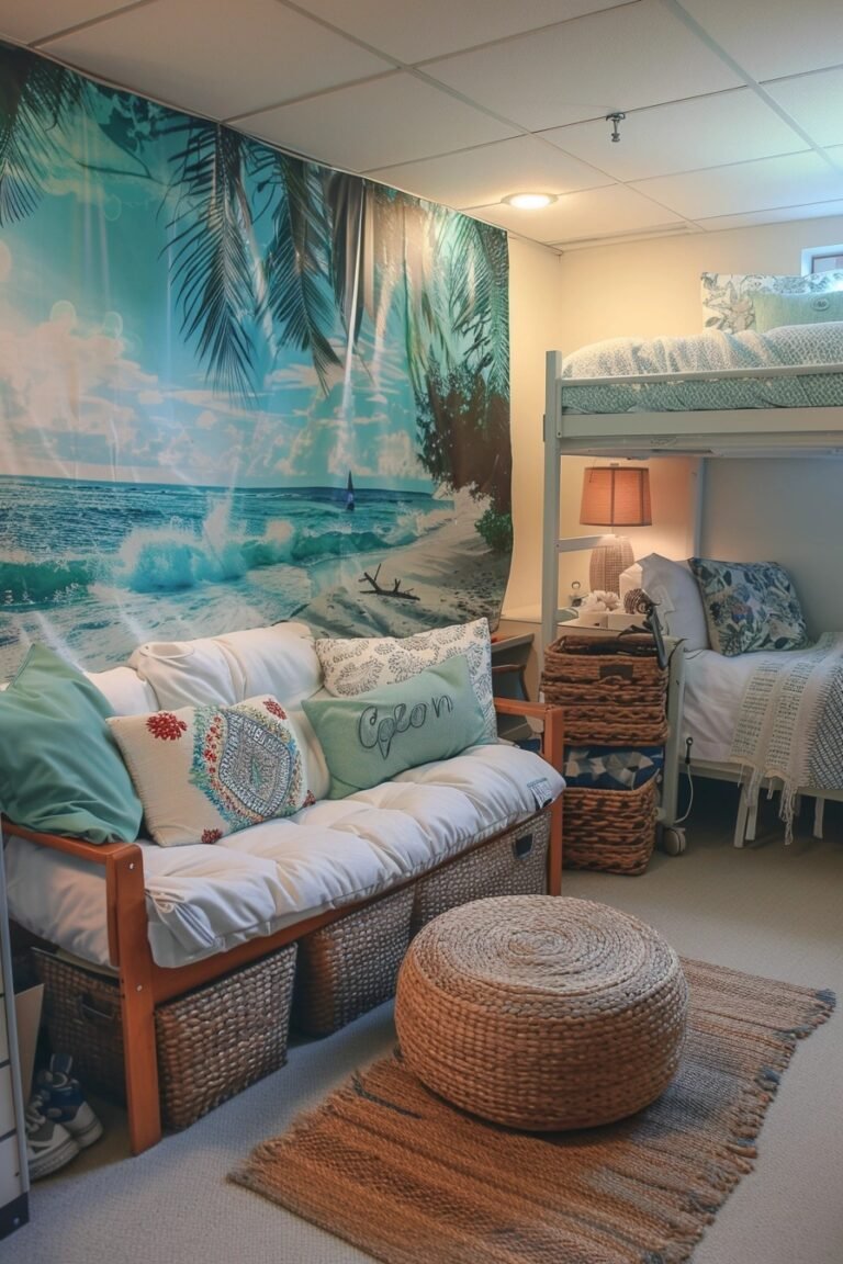 29 Coastal Dorm Room Ideas To Refresh Your College Space - Learn California