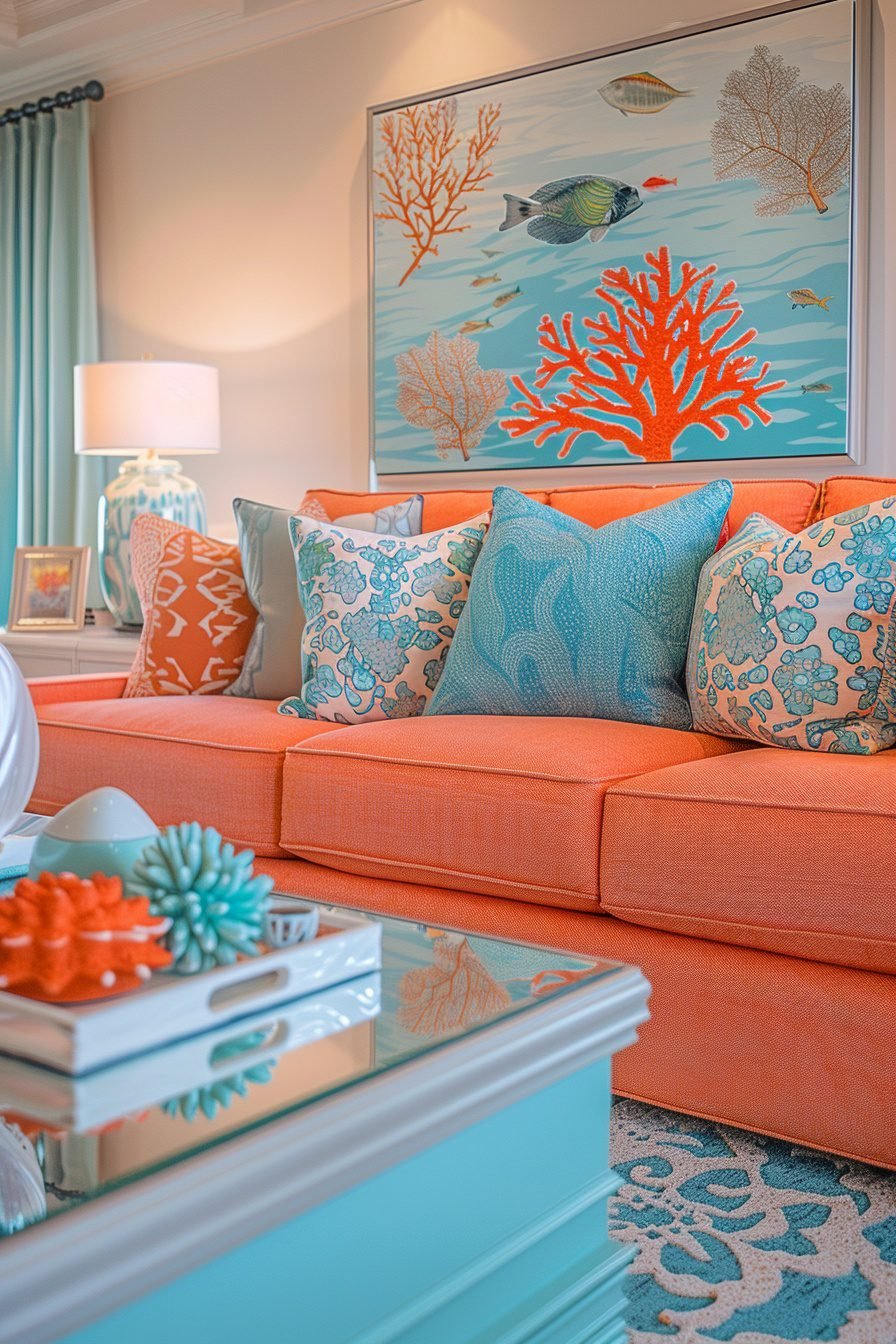 29 Coastal Living Room Ideas To Transform Your Space Into A Seaside ...