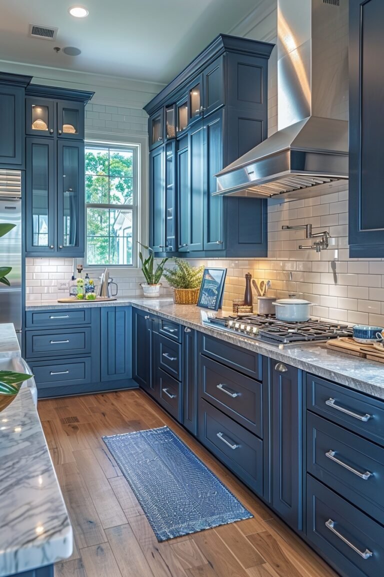 29 Coastal Kitchen Ideas To Bring Seaside Charm Into Your Cooking Space ...