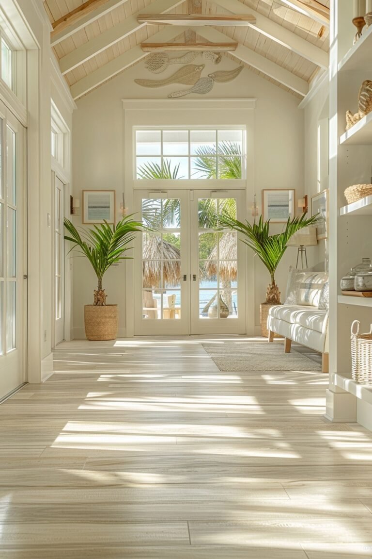 29 Coastal Entryway Ideas For A Breezy First Impression - Learn California