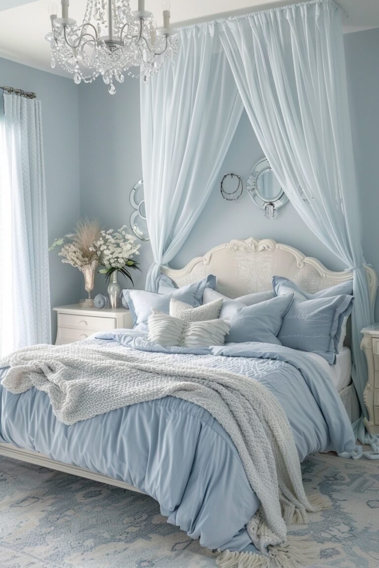 29 Light Blue Boho Bedroom Ideas To Brighten Your Space - Learn California
