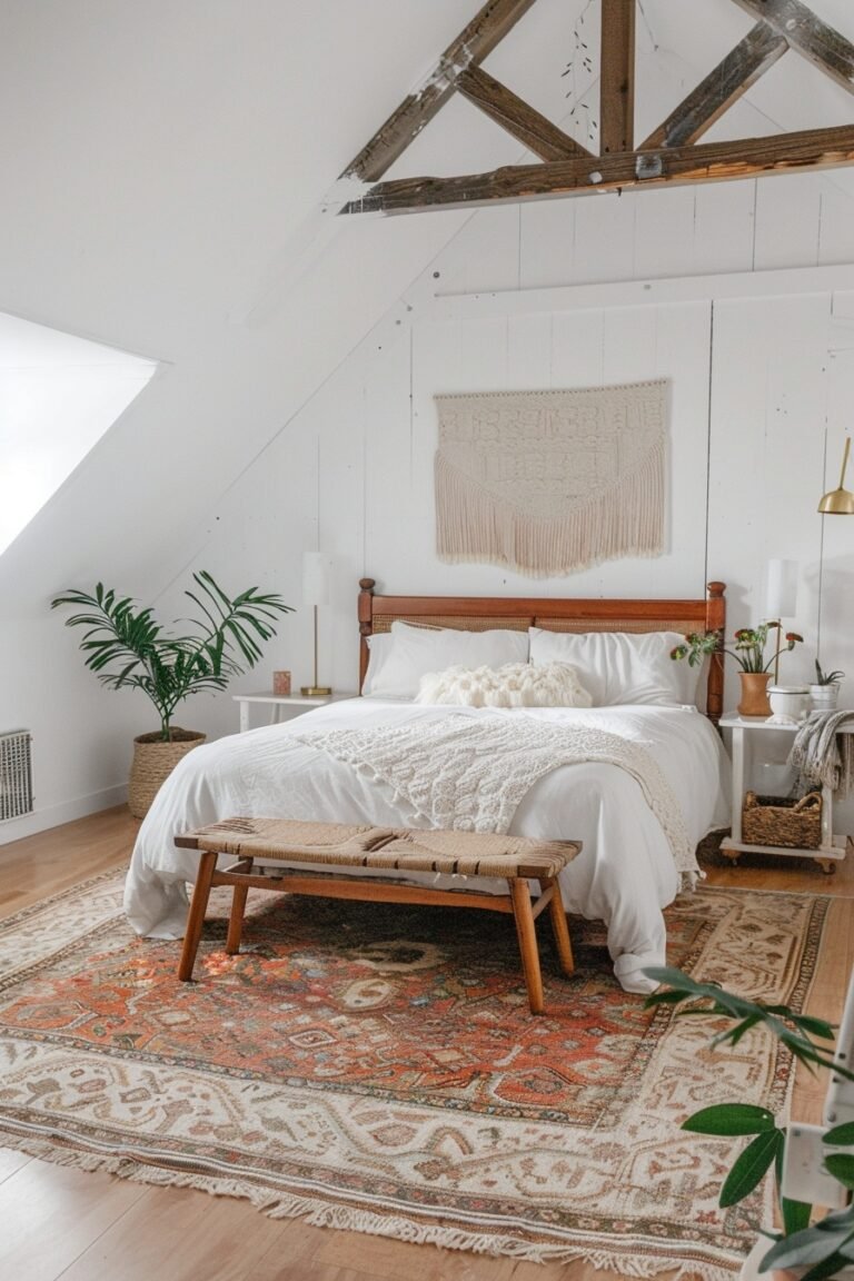 29 Boho Bedrooms With High Ceilings For A Dreamy Atmosphere - Learn ...