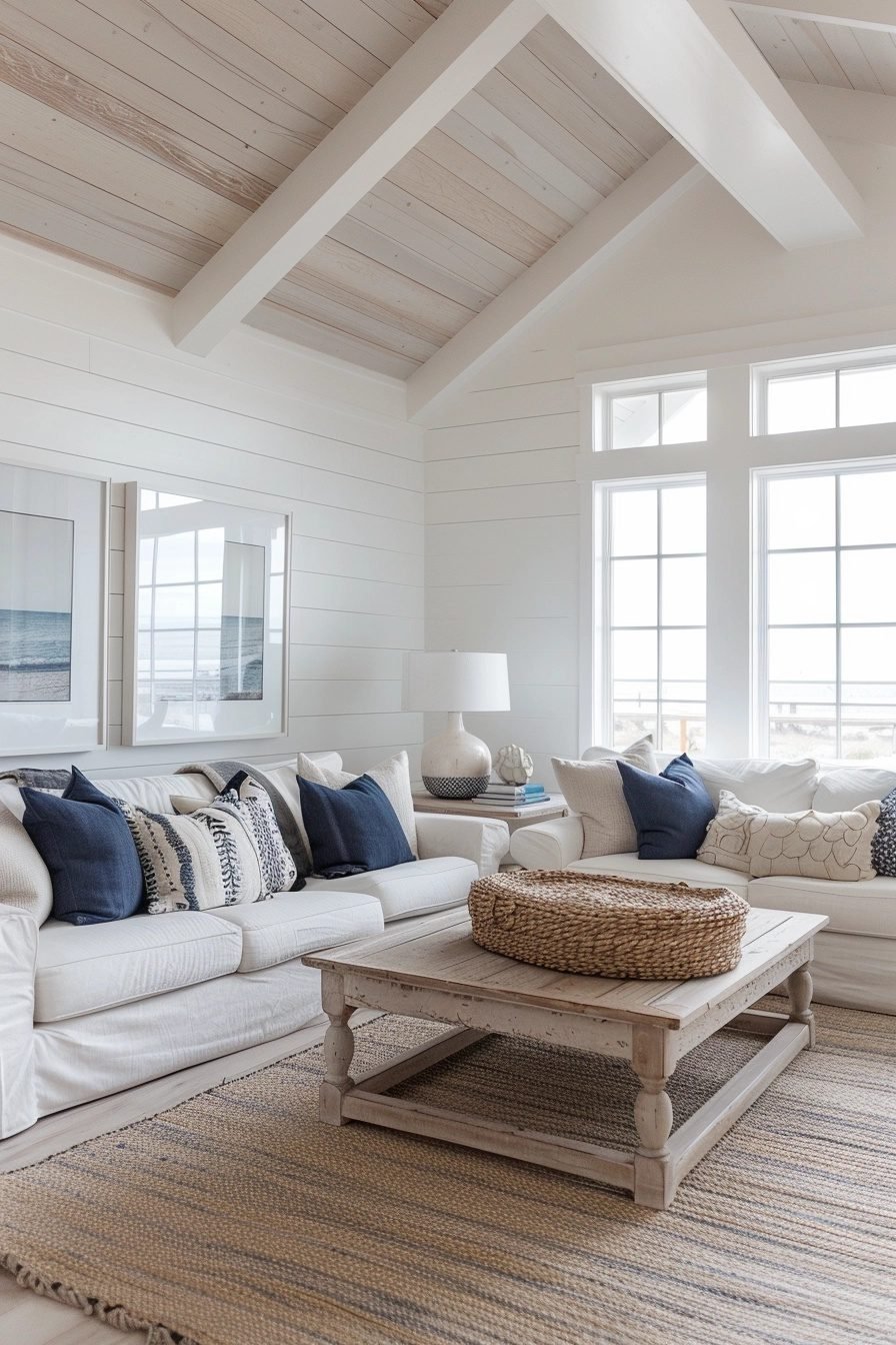 29 Beach Decor Living Room Ideas For A Coastal Vibe - Learn California