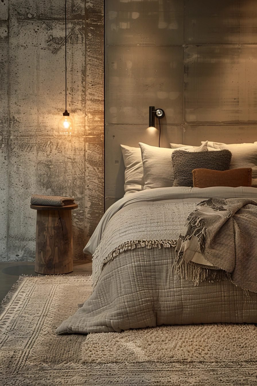Urban Modern Style Bedroom: Sleek Design Meets Urban Living