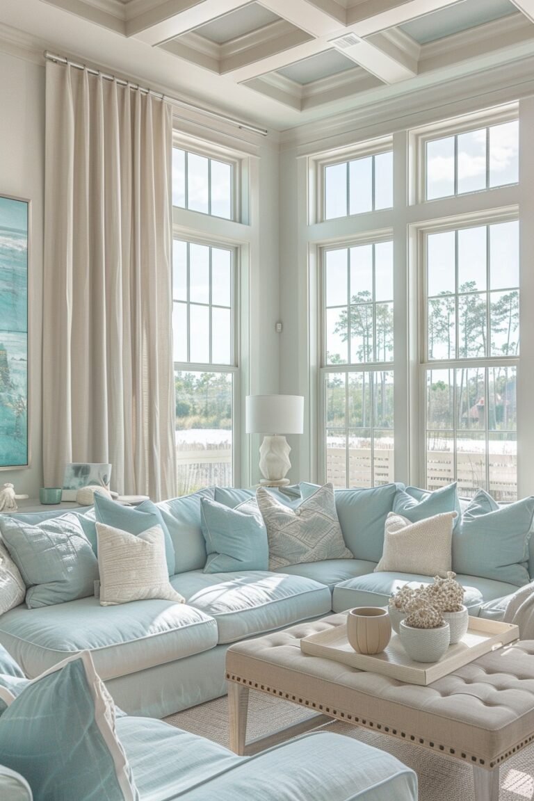 29 Coastal Living Room Ideas To Transform Your Space Into A Seaside ...