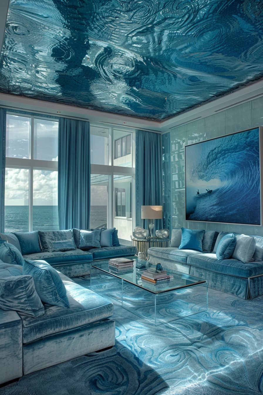 29 Coastal Modern Living Room Ideas For A Contemporary Beach Vibe ...