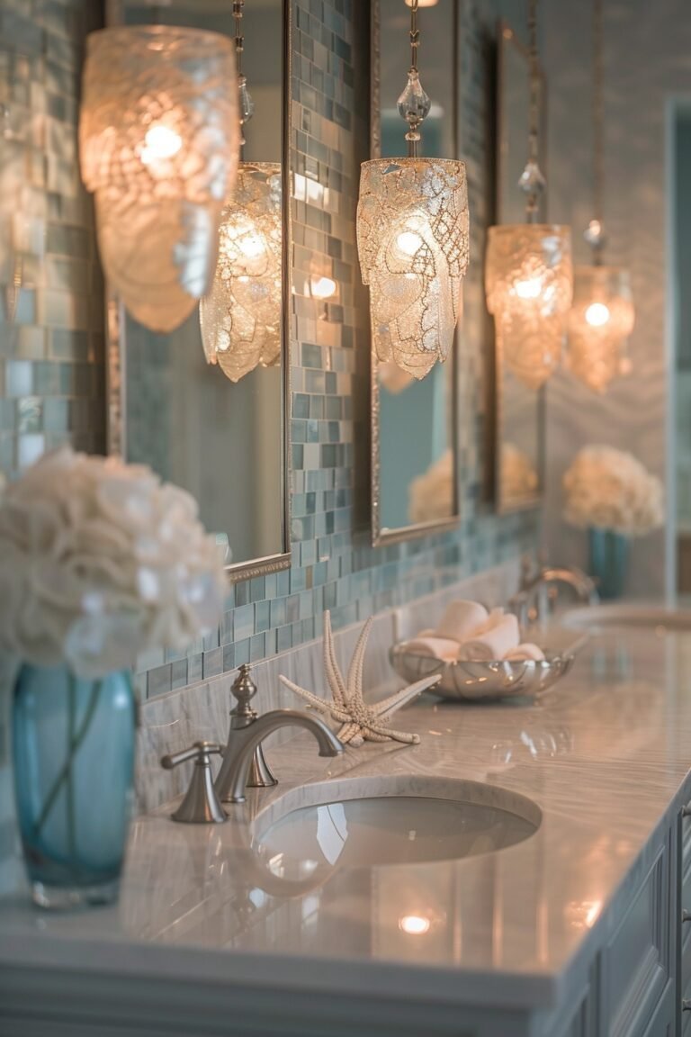 29 Coastal Bathroom Lighting Ideas To Brighten Up Your Space - Learn California