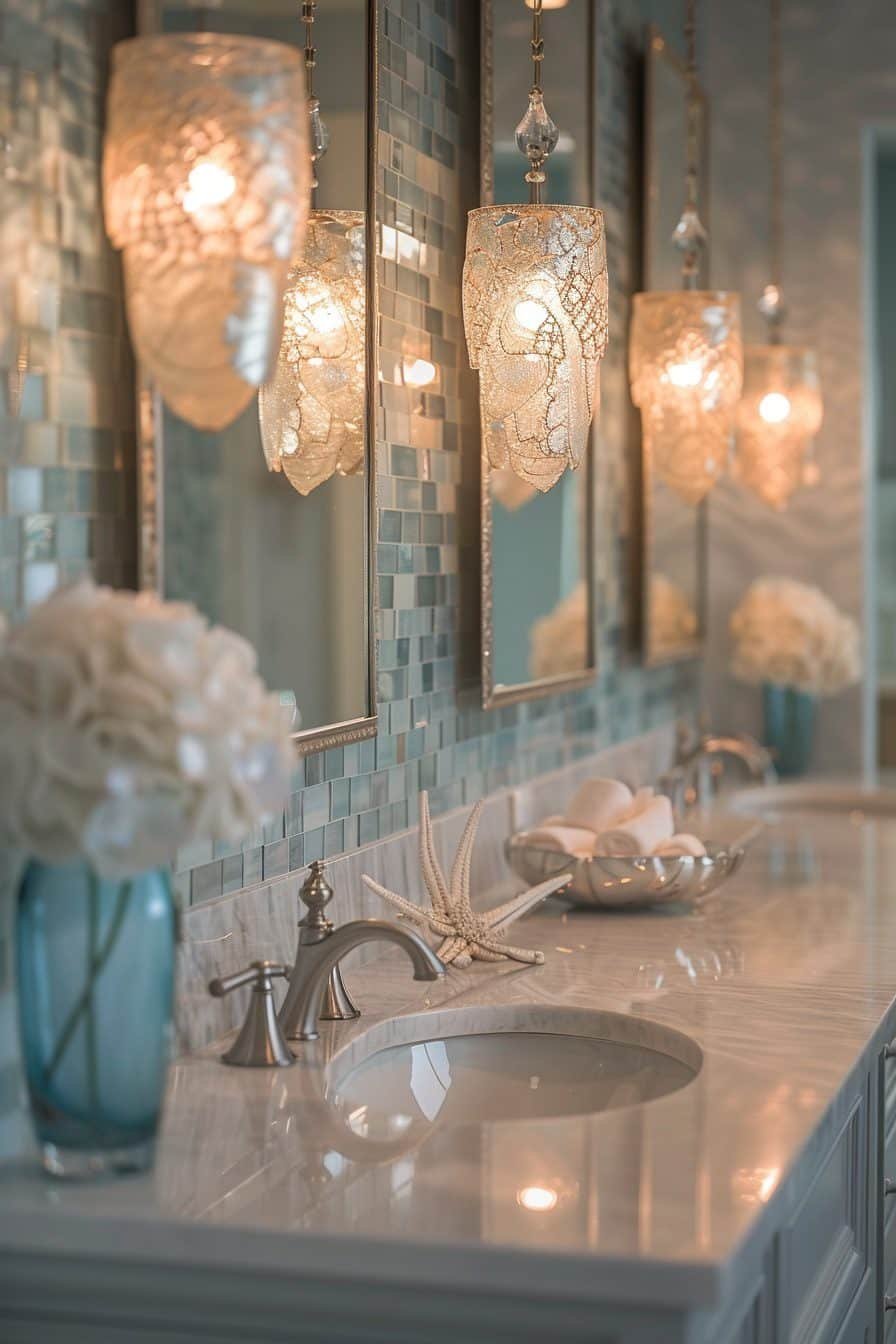 29 Coastal Bathroom Lighting Ideas To Brighten Up Your Space - Learn California