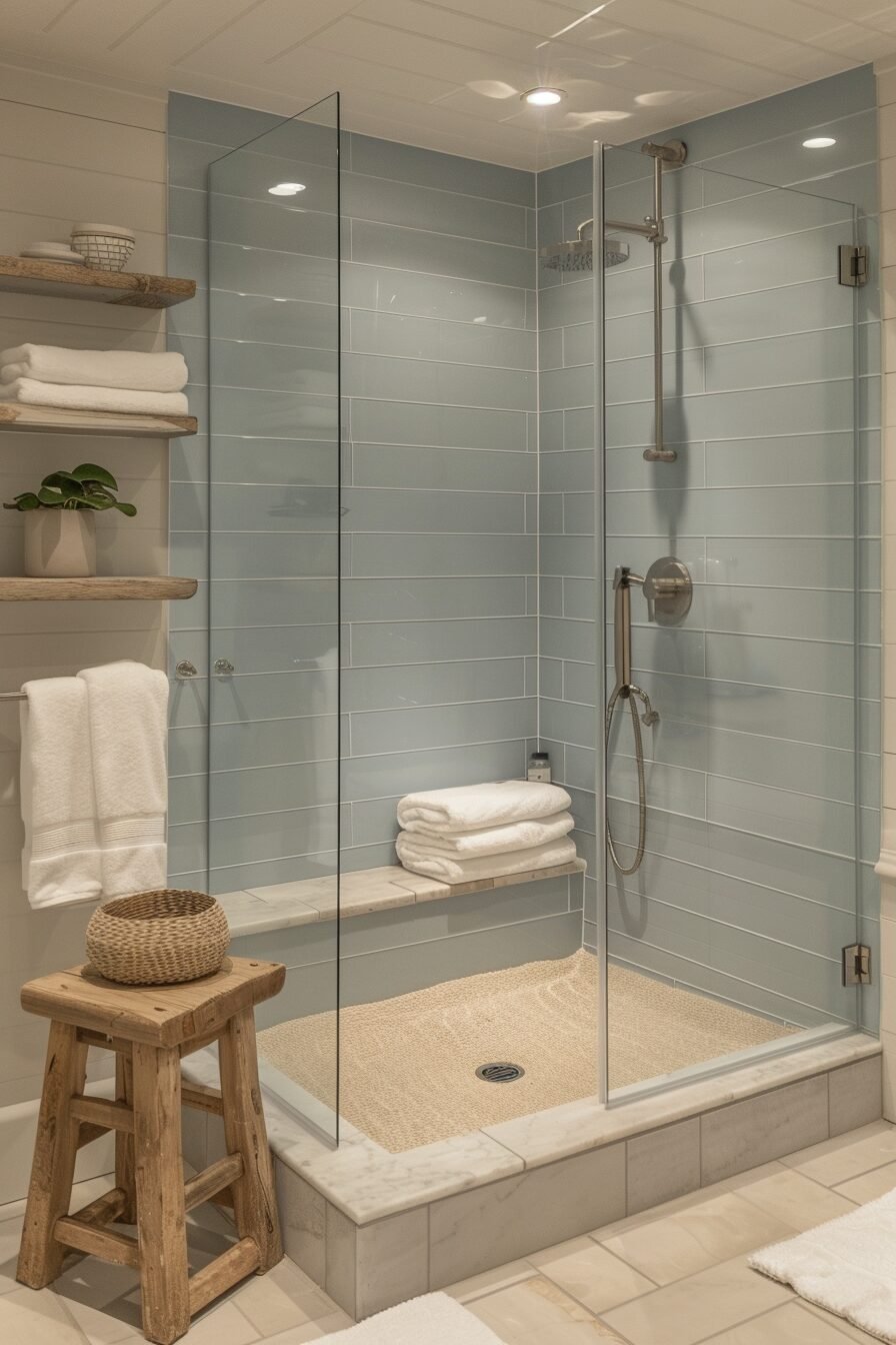 29 Coastal Bathroom Shower Ideas For A Breezy Refresh - Learn California