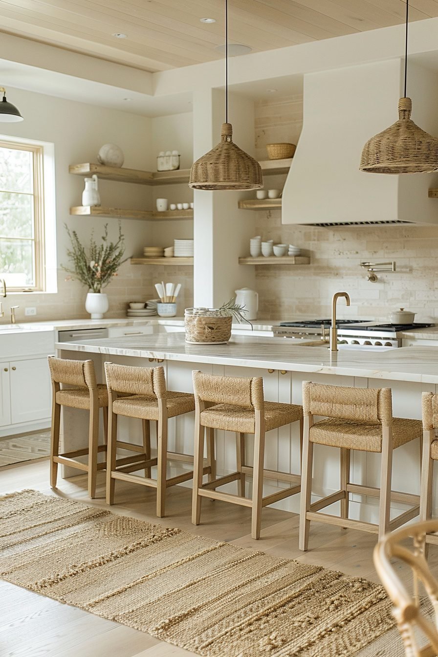 29 Coastal Kitchen Ideas To Bring Seaside Charm Into Your Cooking Space ...