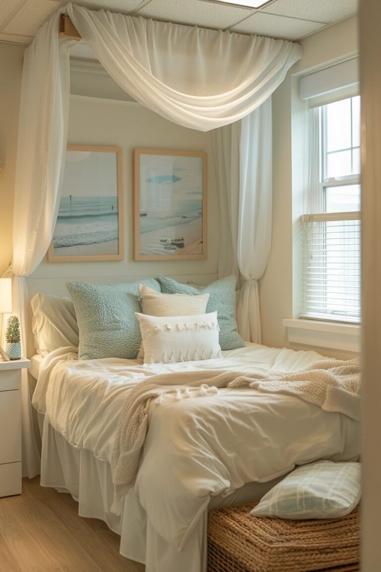 29 Coastal Dorm Room Ideas To Refresh Your College Space - Learn California