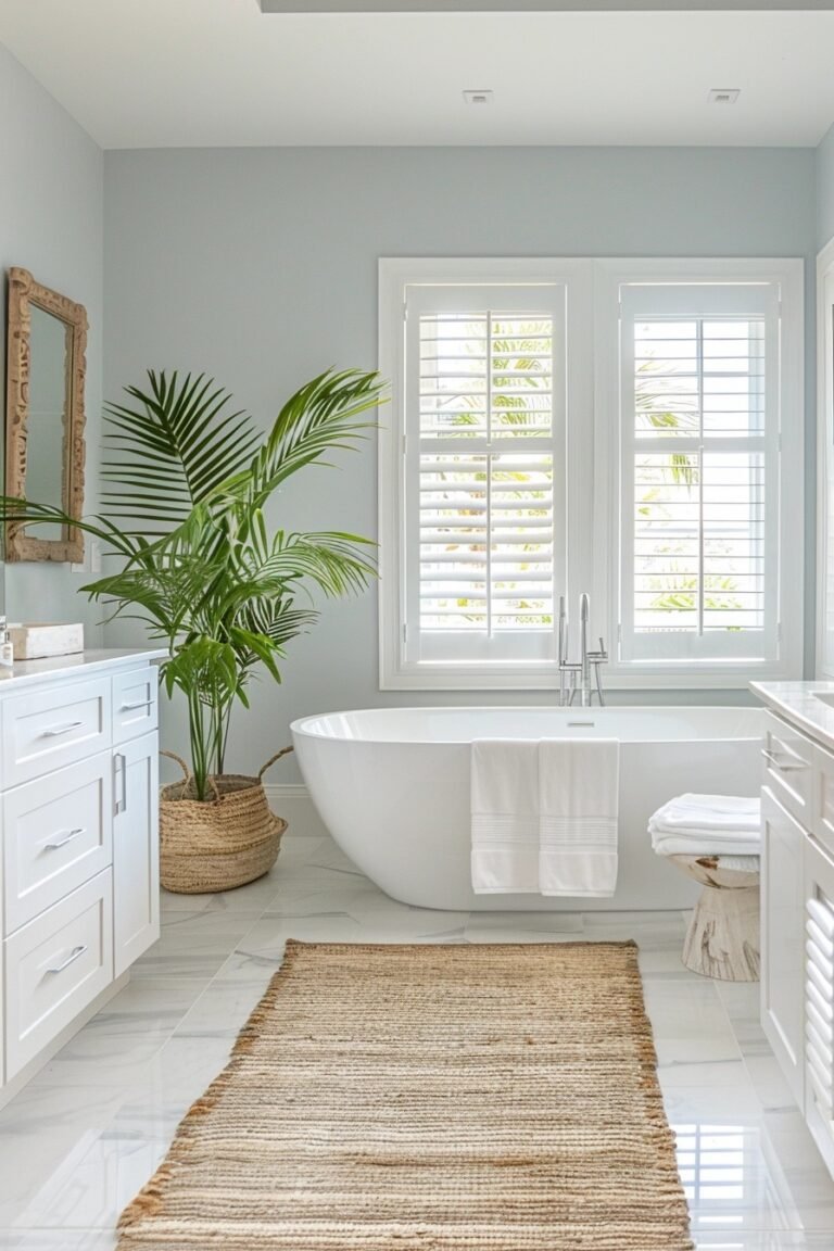 29 Coastal Modern Bathroom Ideas For A Chic Ocean Feel - Learn California