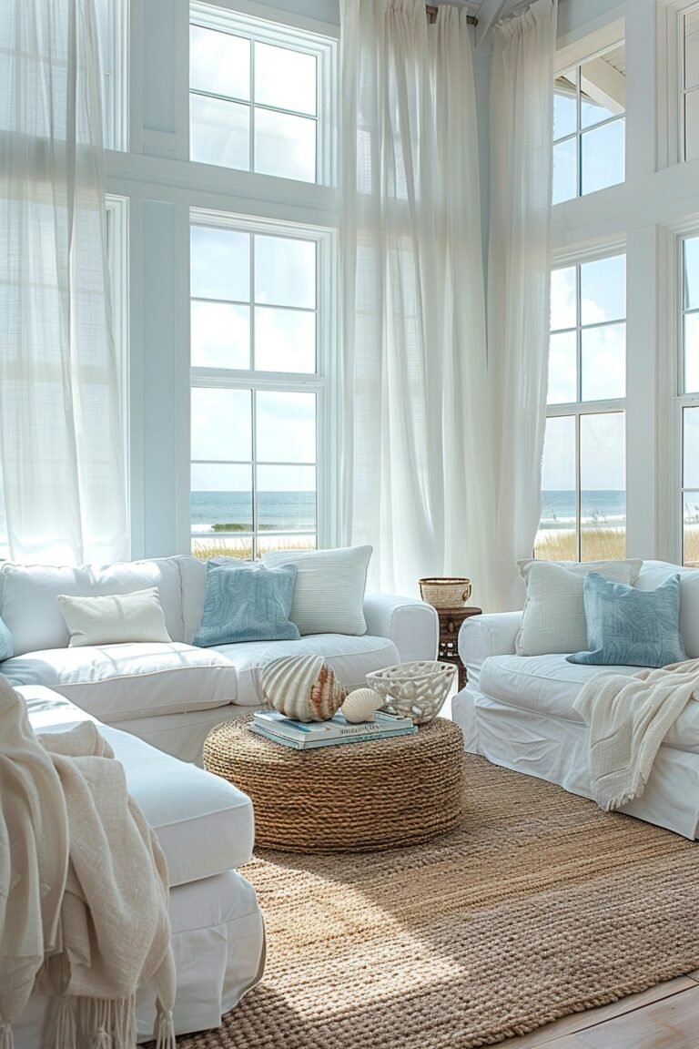 29 Coastal Interior Decorating Ideas For A Breezy Atmosphere - Learn ...