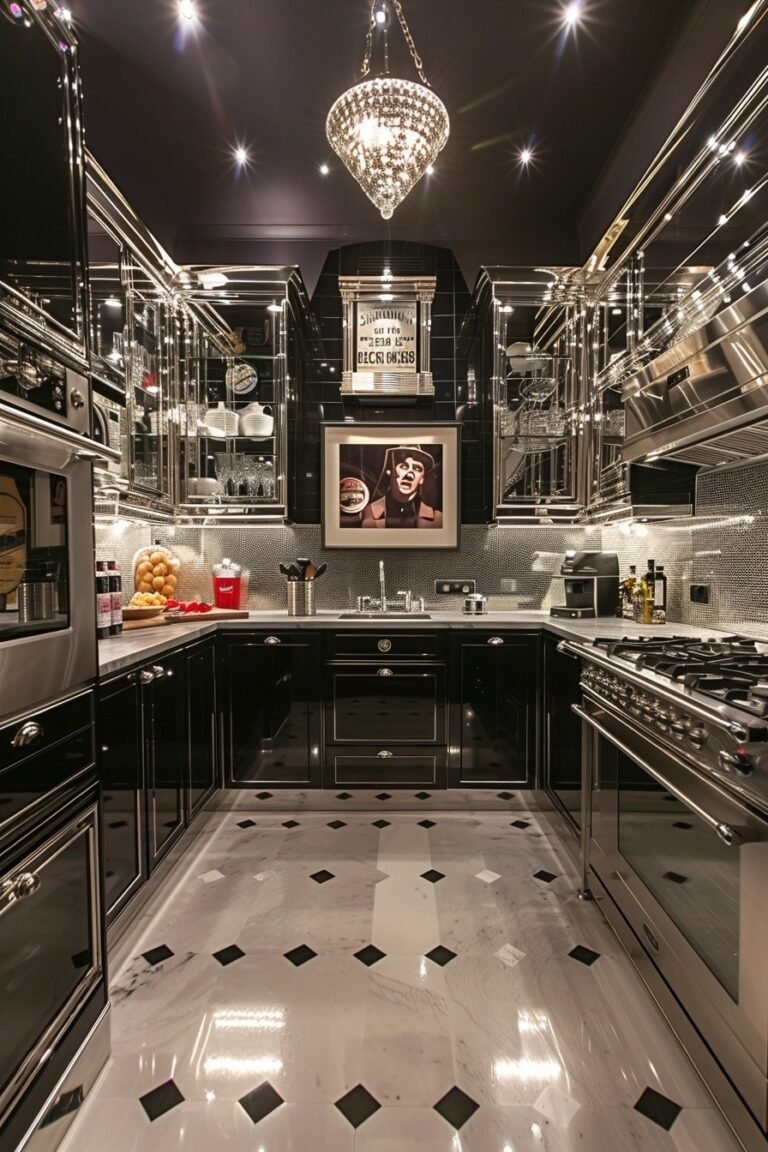 29 Art Deco Kitchen Ideas For A Glamorous Makeover - Learn California
