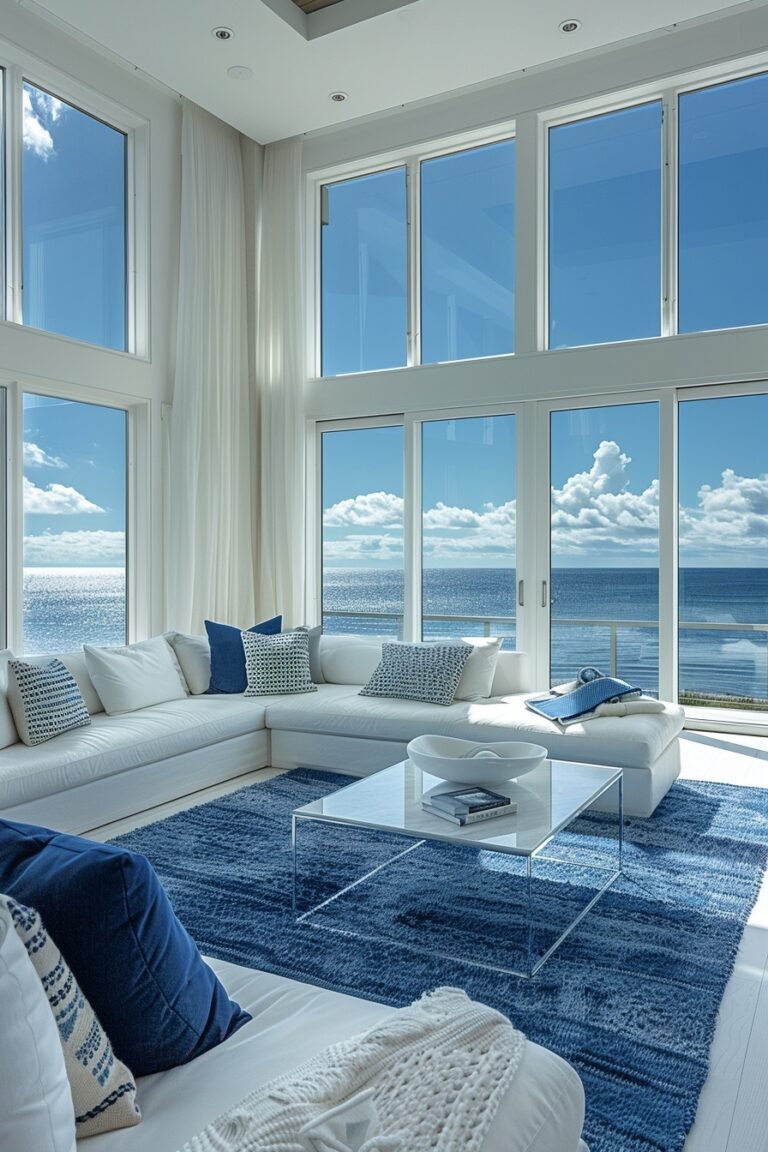 29 Coastal Modern Living Room Ideas For A Contemporary Beach Vibe - Learn California