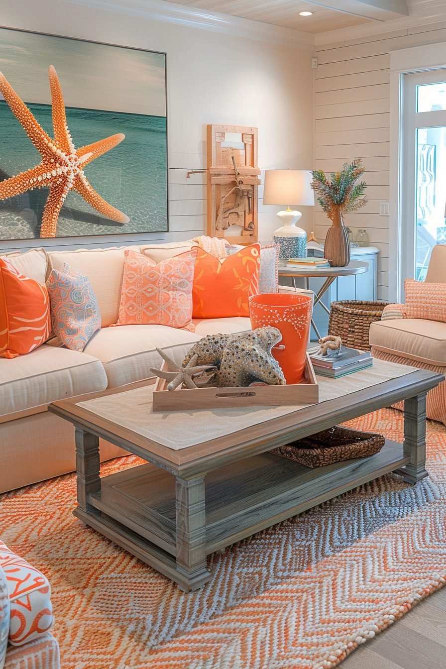 29 Coastal Living Room Ideas To Transform Your Space Into A Seaside ...