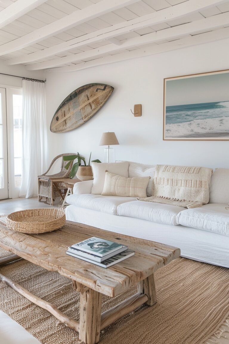 29 Coastal Living Room Ideas To Transform Your Space Into A Seaside ...