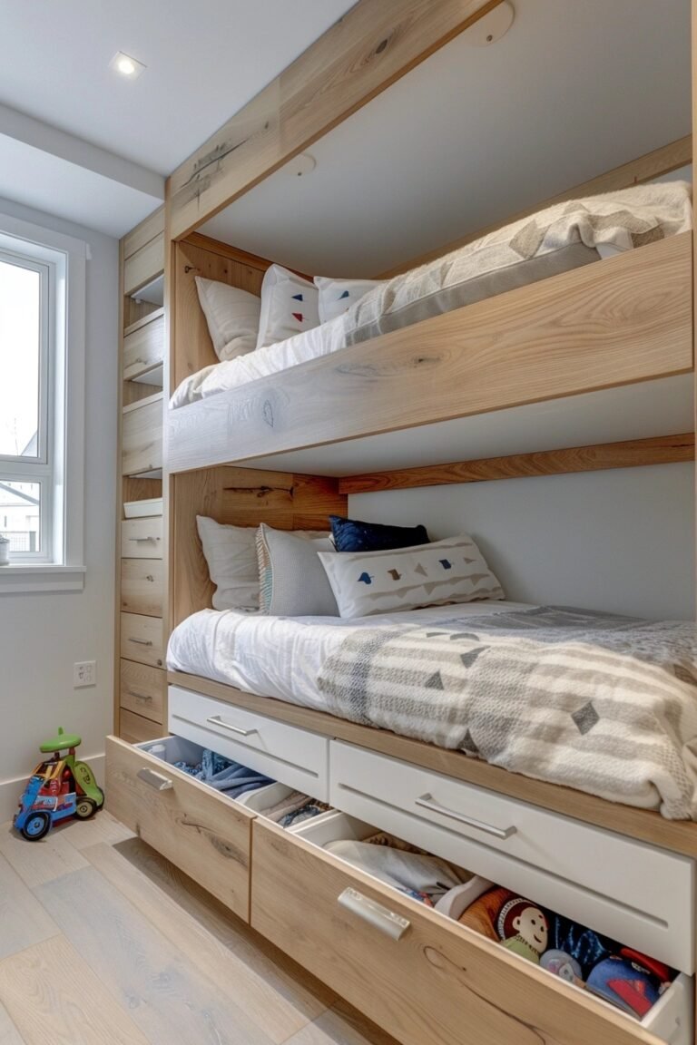 29 Bunk Bed Ideas With Storage For A Clutter-Free Room - Learn California