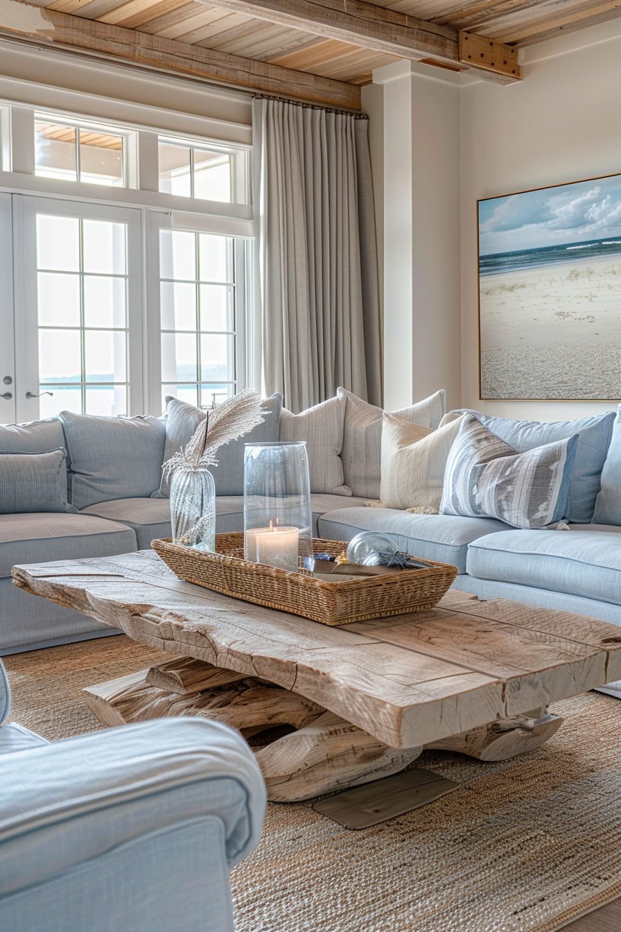 29 Coastal Living Room Ideas To Transform Your Space Into A Seaside ...