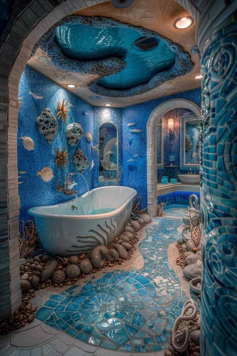 29 Coastal Modern Bathroom Ideas For A Chic Ocean Feel - Learn California