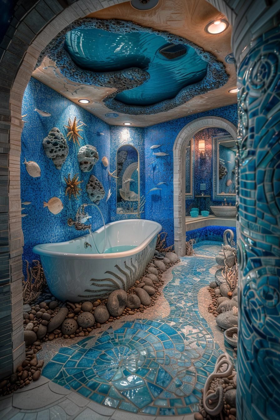 29 Coastal Modern Bathroom Ideas For A Chic Ocean Feel - Learn California