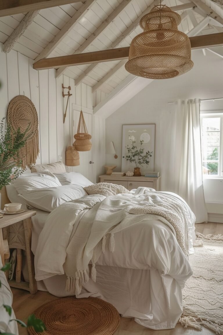 29 Boho Bedrooms With High Ceilings For A Dreamy Atmosphere - Learn ...