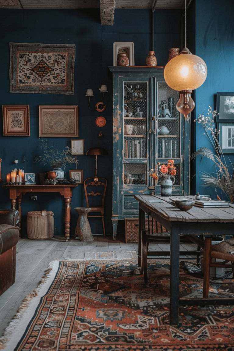 29 Blue Boho Interior Ideas: Infuse Your Space With Tranquil And ...