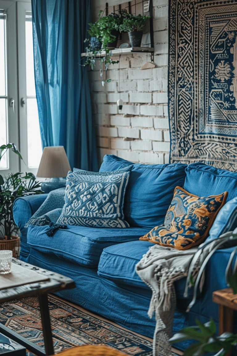 29 Blue Boho Interior Ideas: Infuse Your Space With Tranquil And ...