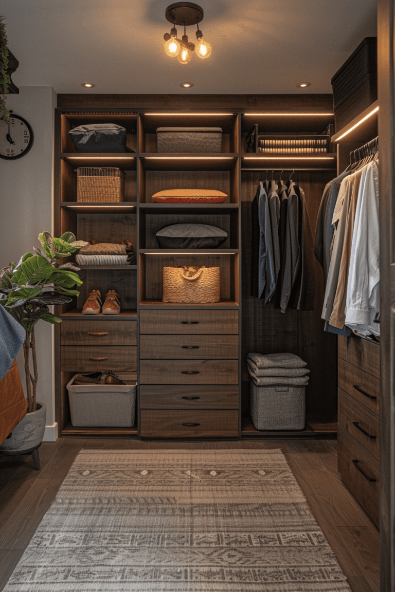 29 Walk-In Closet Ideas: Transform Your Storage Space Into A Stylish ...