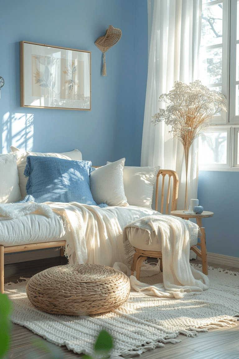 29 Blue Boho Dorm Room Ideas: Create A Tranquil And Trendy Space For ...