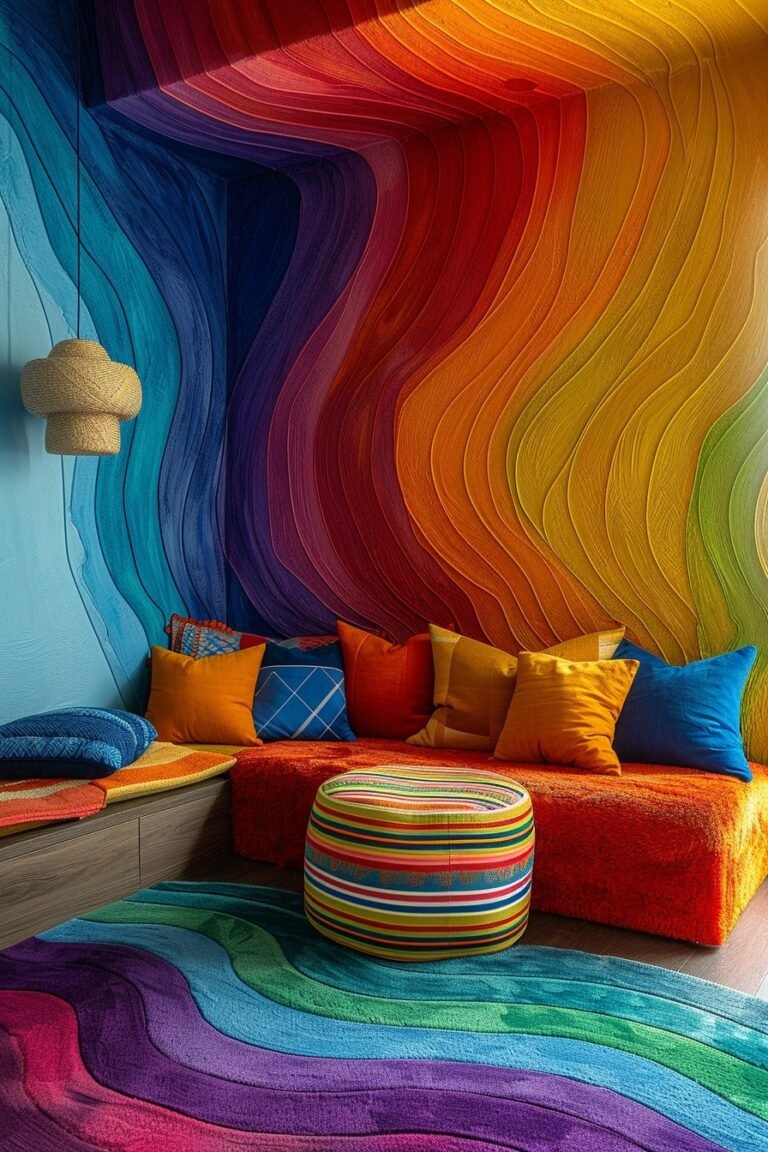 29 Rainbow Bedroom Ideas For A Colorful Retreat - Learn California