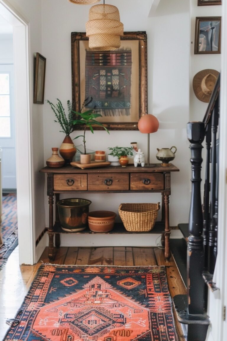 29 Boho Entryway Ideas To Make A Stunning First Impression - Learn ...
