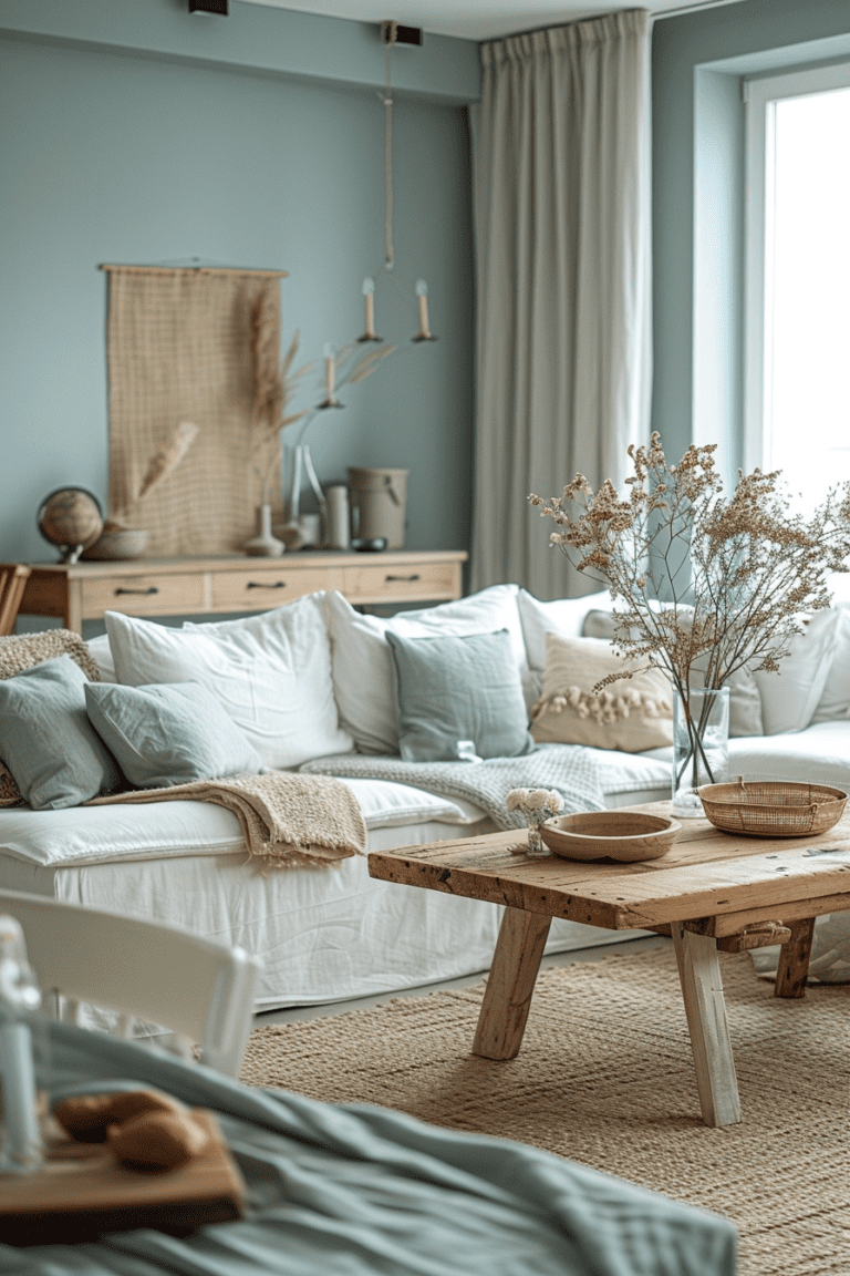 29 Blue Boho Apartment Ideas: Infuse Your Space With Calm Elegance And ...