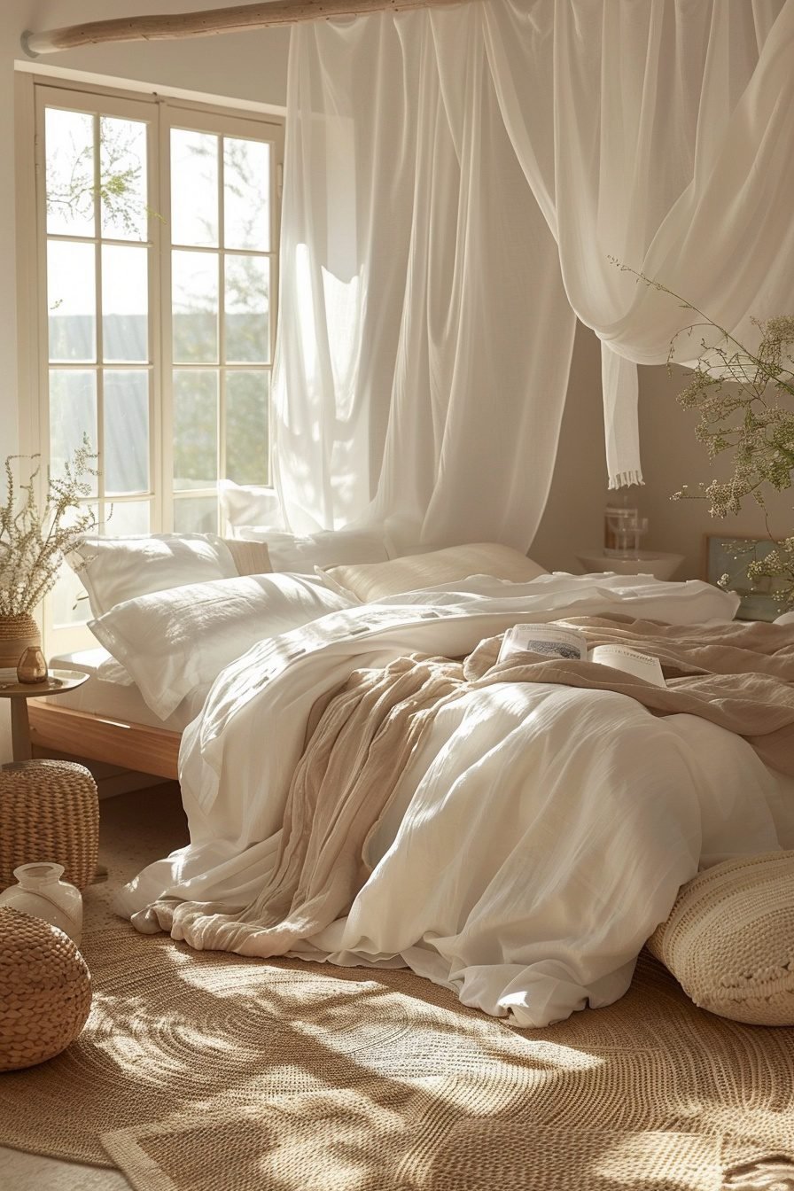 29 Canopy Bed With Curtains For A Chic And Stylish Bedroom - Learn ...