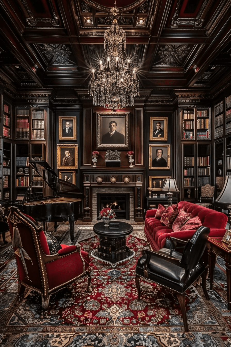 29 Dark Academia Decor Ideas: Create A Mysterious And Intellectual ...
